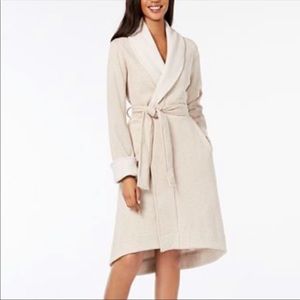 UGG Intimates & Sleepwear | Duffield Ii Long Robe Navy Heather Blue Nwt ...